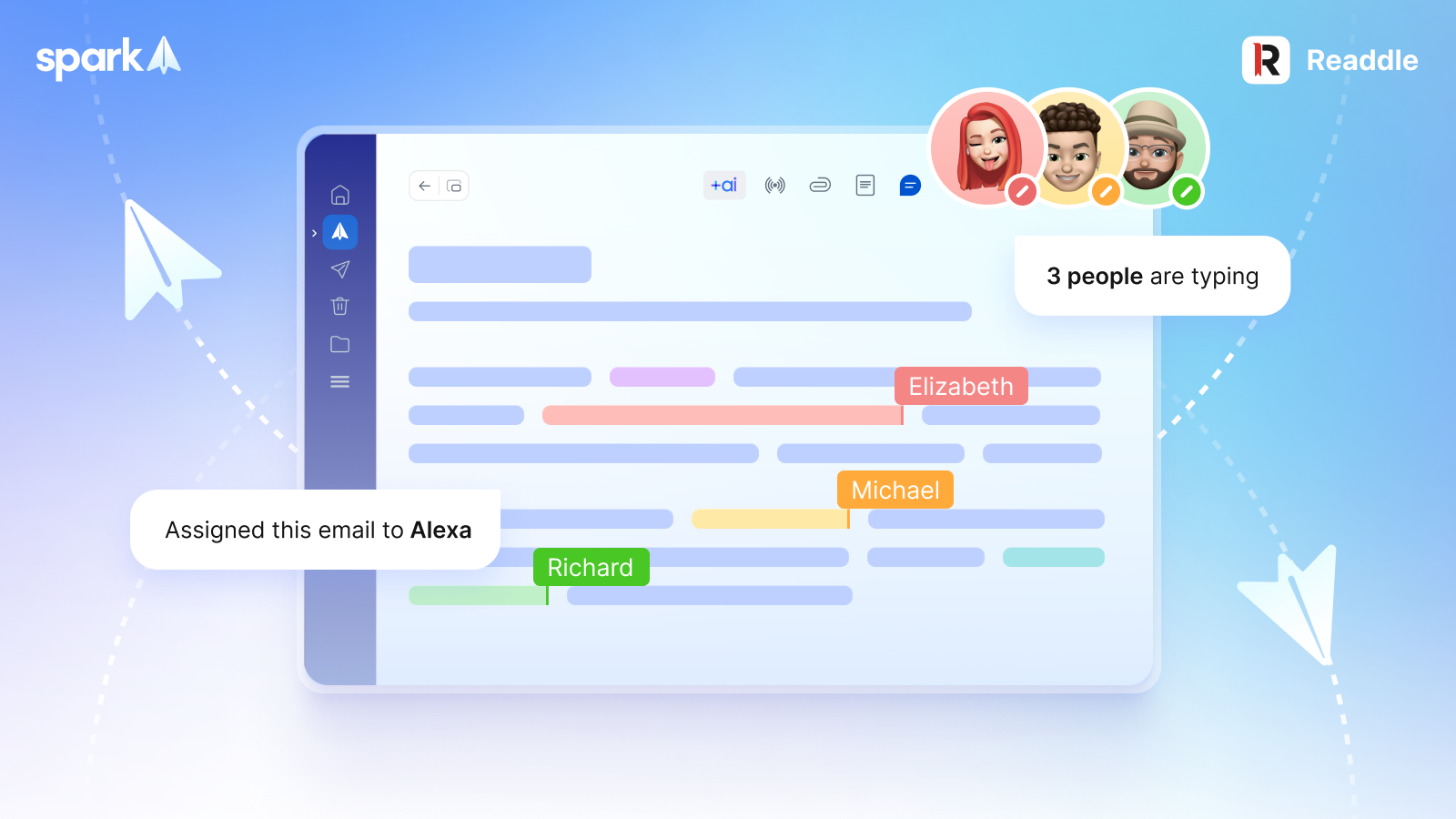 Borradores compartidos y delegaciones - Spark para equipos