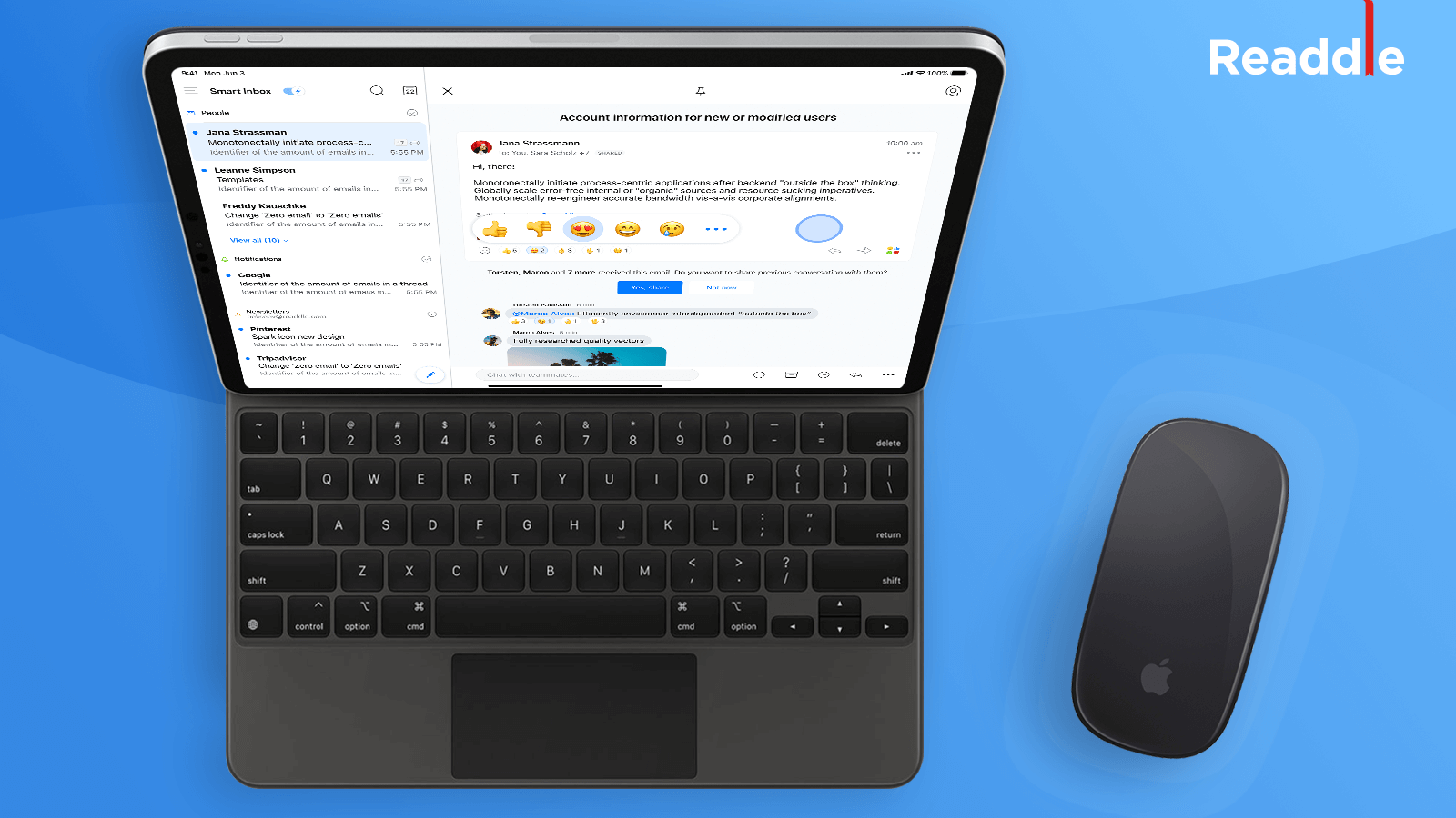 Spark Email Gets Mouse and Trackpad Support for iPads | Blog